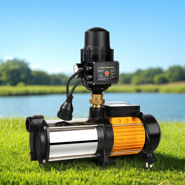 Giantz Garden Water Pump High Pressure 2500W Max 5-Stage Tank Irrigati ...